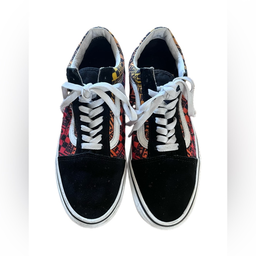 Vans Old Skool Logo Flame Men's Sneakers - Gem